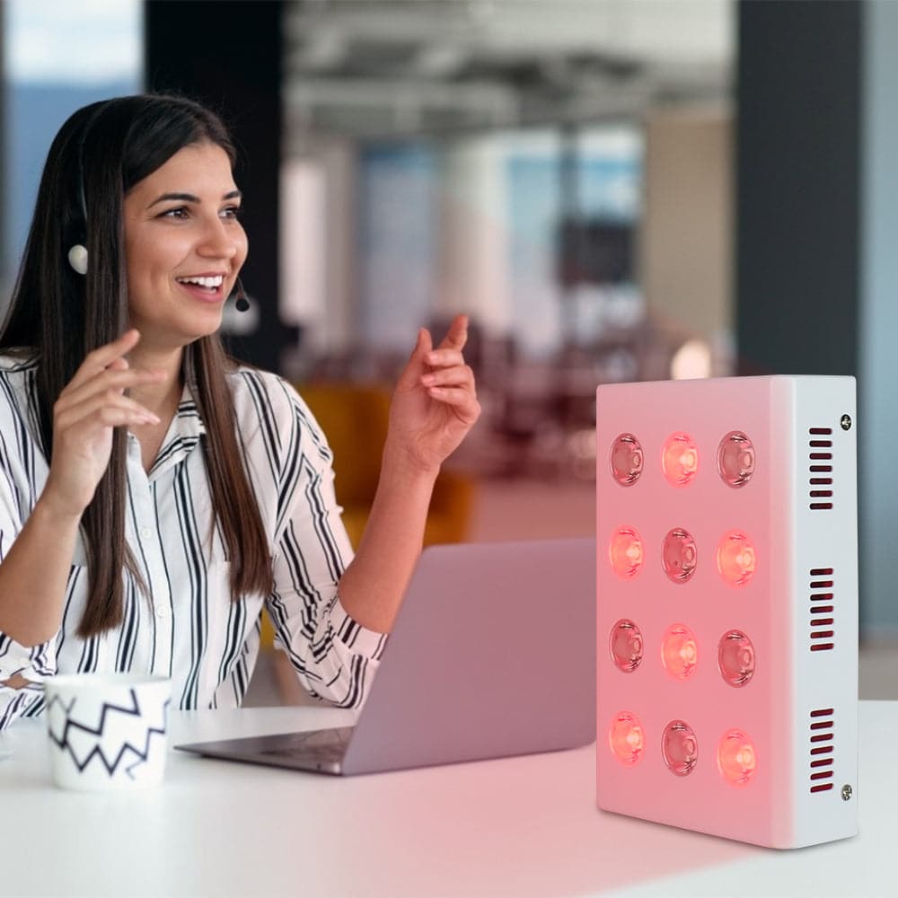 Rotlichtlampe von DM, Rossmann & Co. - Sinnvoll oder nicht? – NanoROTLicht